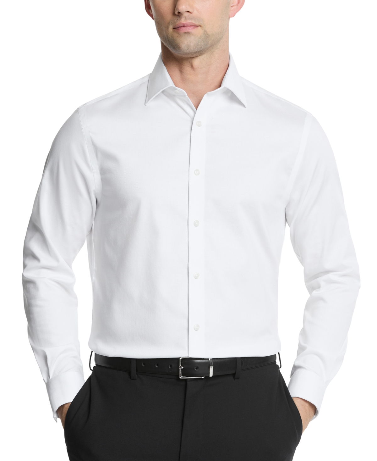 Click here for Michael Kors Mens Regular-Fit Ultra Wrinkle Free S... prices