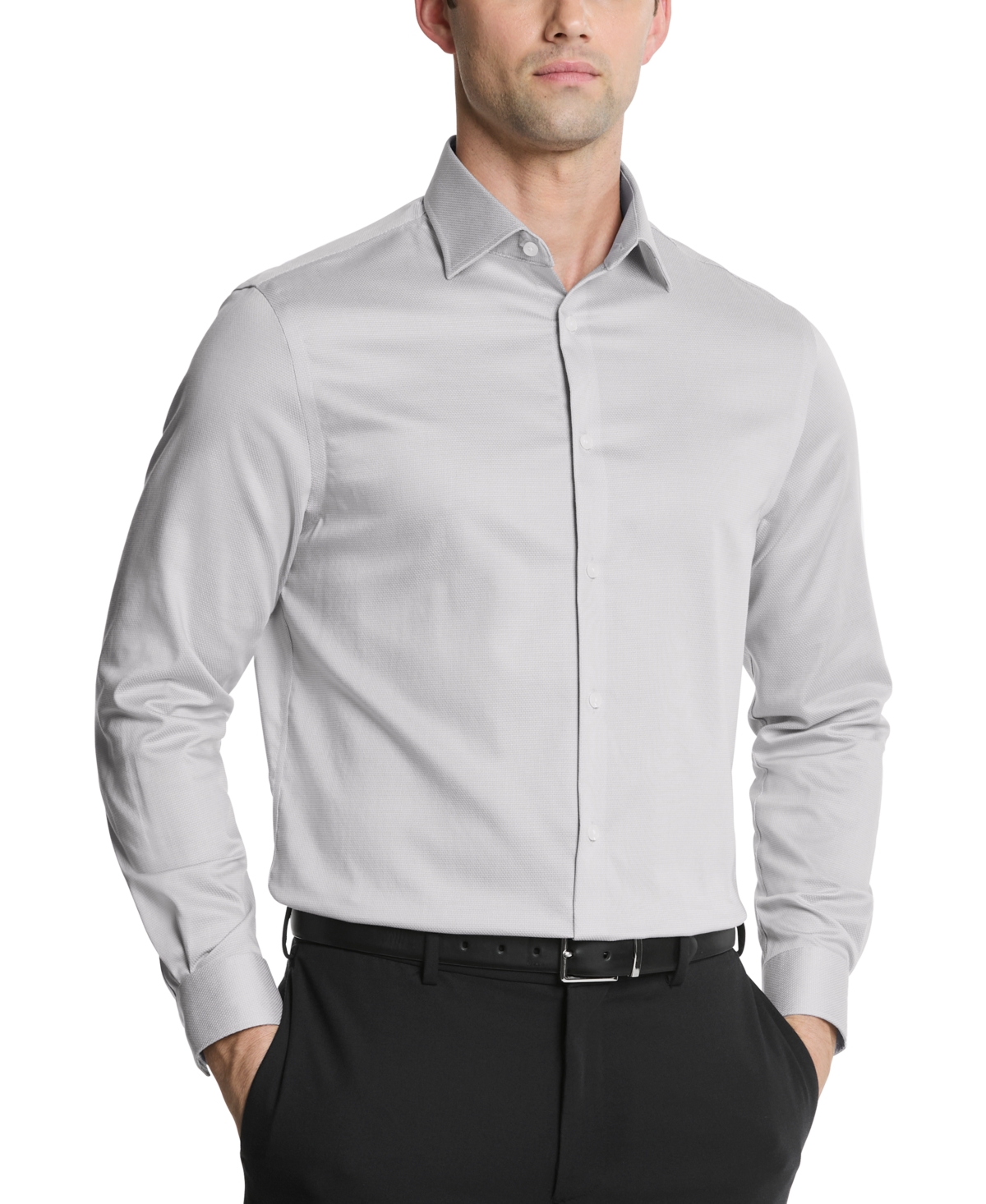 Click here for Michael Kors Mens Regular-Fit Ultra Wrinkle Free S... prices