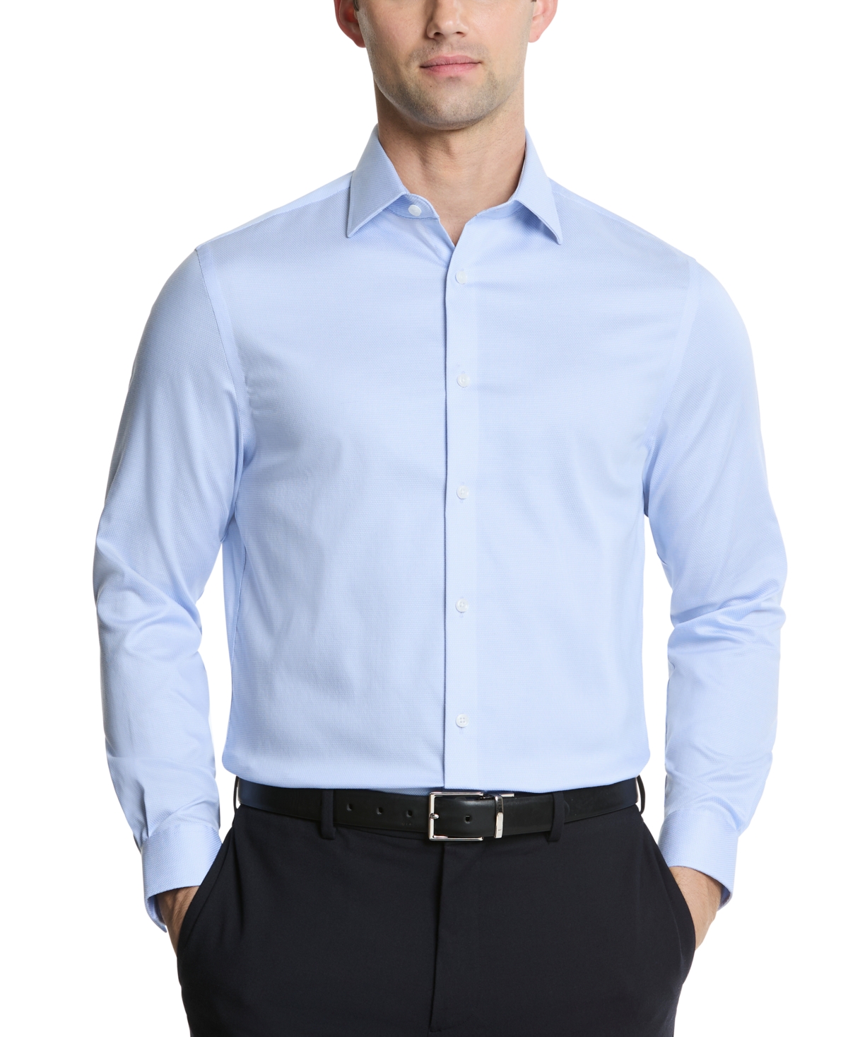 Click here for Michael Kors Mens Regular-Fit Ultra Wrinkle Free S... prices