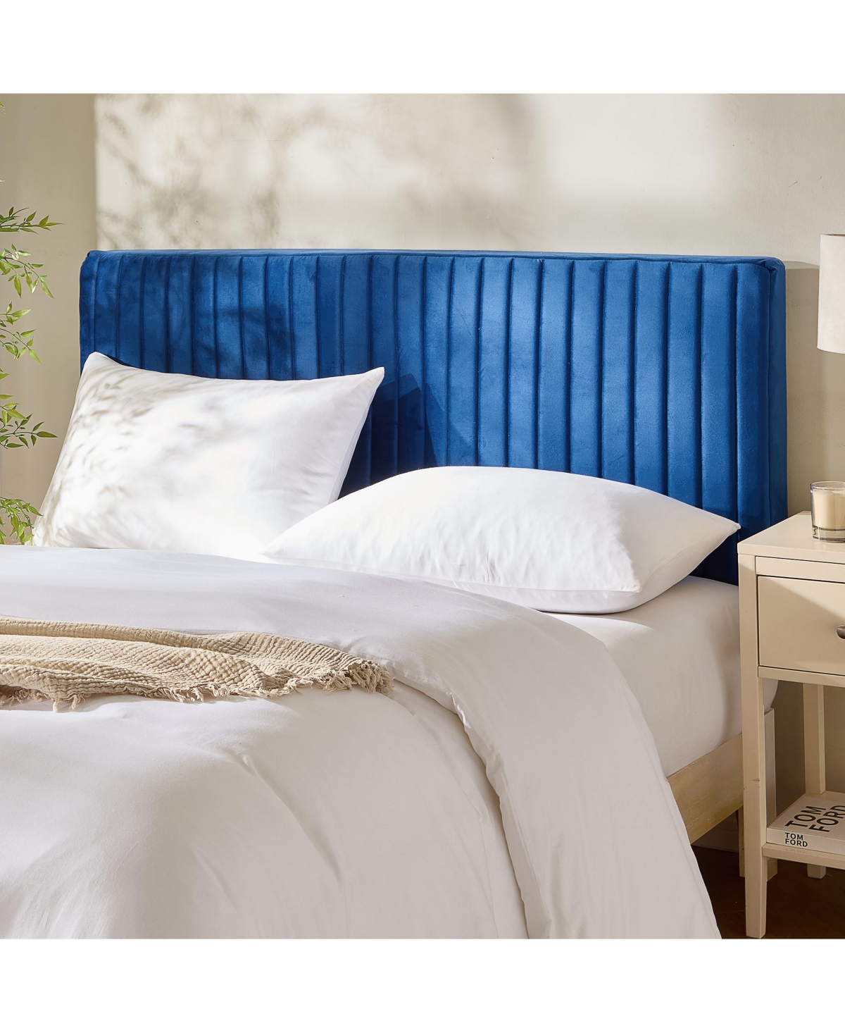 Click here for Nestl Velvet Headboard  wall mounted  peel and sti... prices