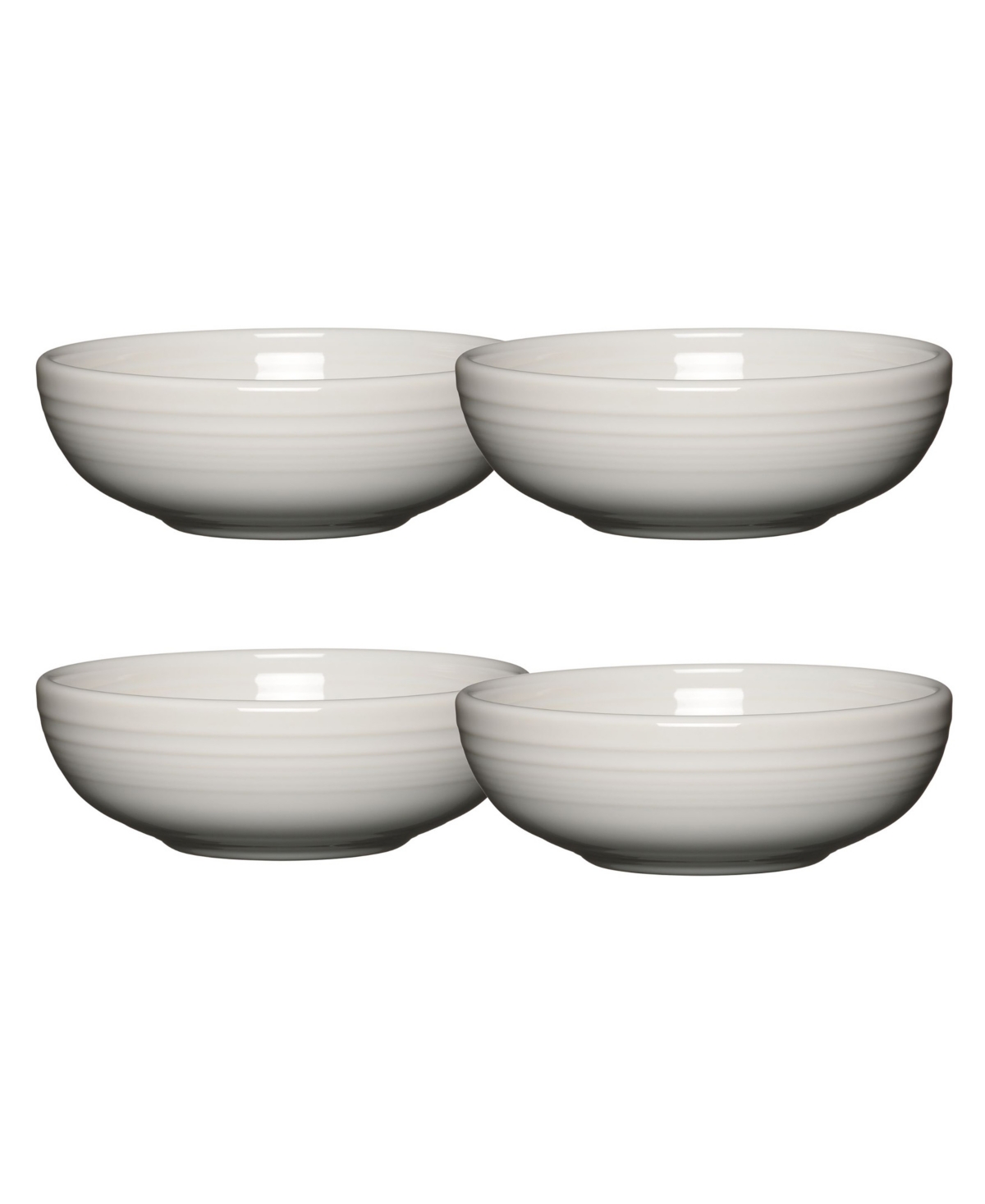 Click here for Fiesta Bistro Coupe Medium Bowls  Set of 4 - White prices