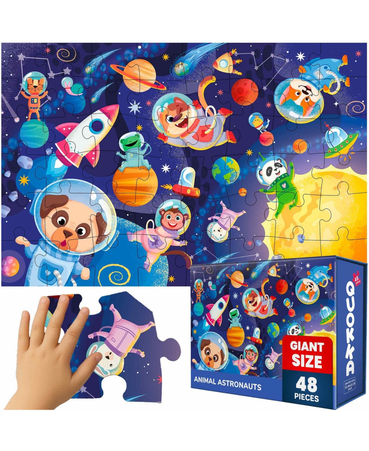 Click here for Quokka 2x3 Ft Giant Floor Puzzles for Kids Ages 4-... prices