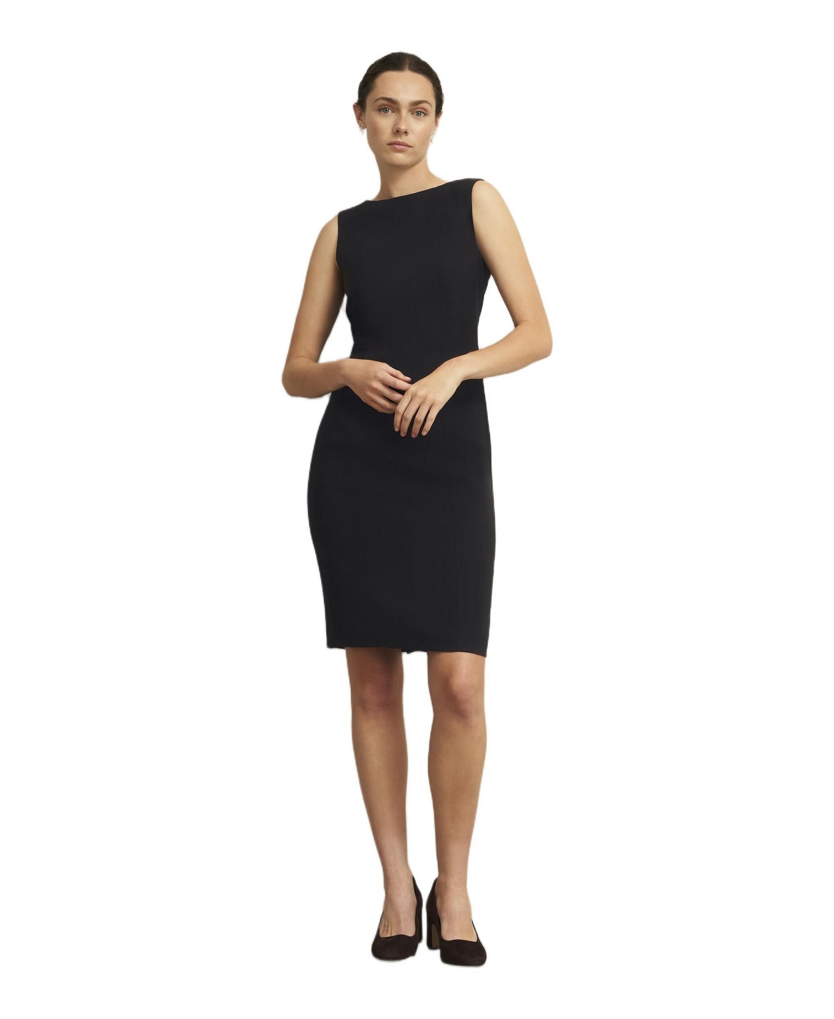 Click here for Hobbs London Womens Rae Dress - Black prices