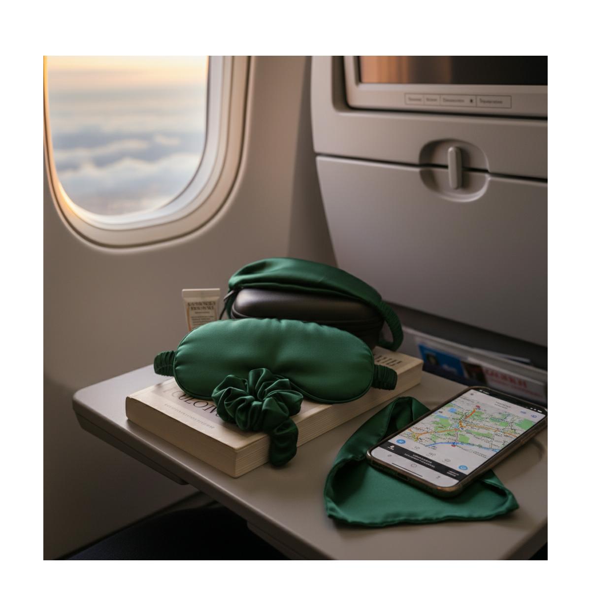 Click here for 3p Experts Travel Sleep Mask Set - Green prices