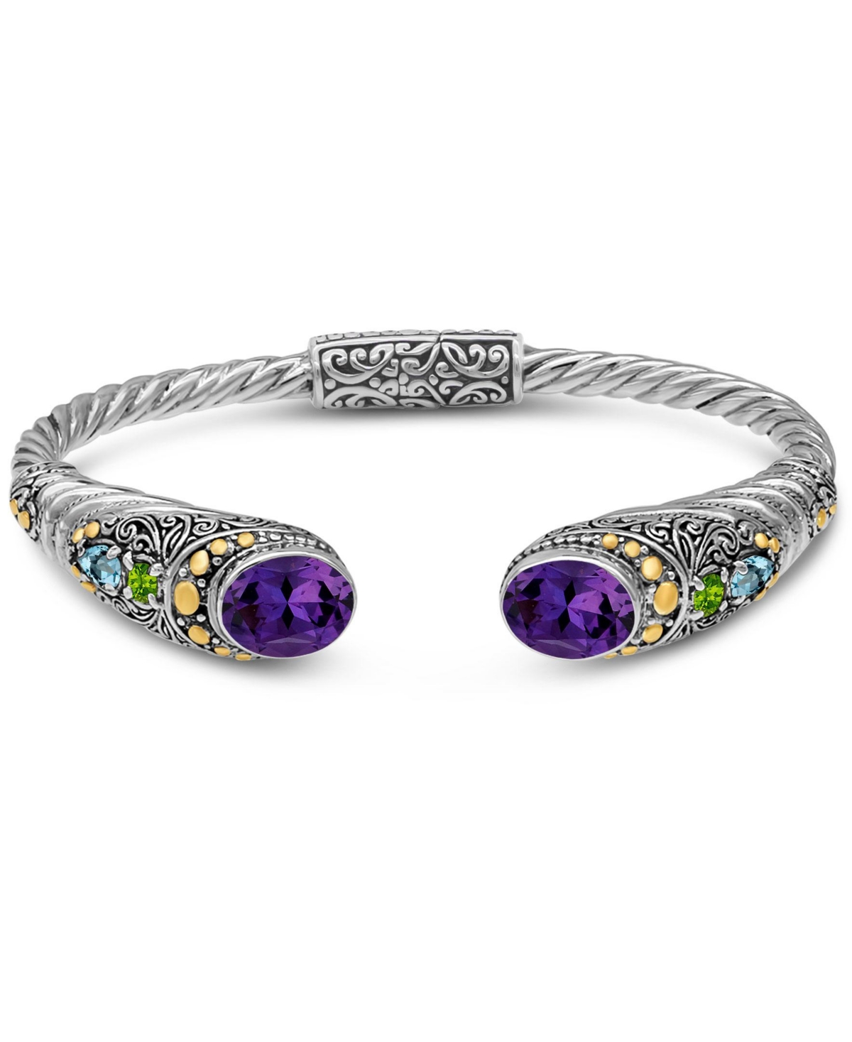 Click here for Devata Amethyst  Peridot  Blue Topaz and Filigree... prices