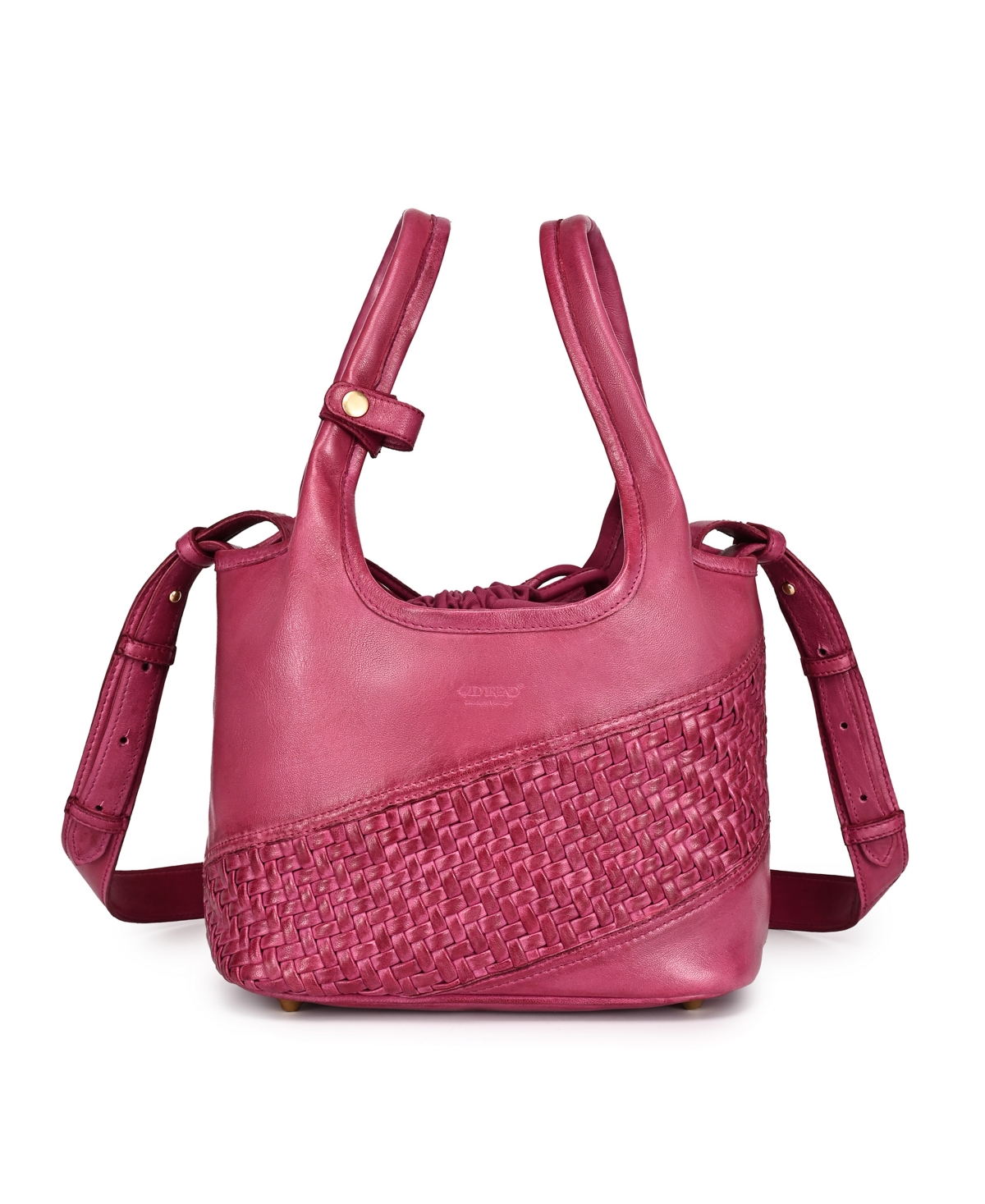 Click here for Old Trend Lily Small Handwoven Tote Handbag - Fuch... prices