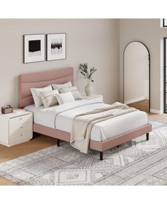 Click here for Gaomon Modern Upholstered Bed Frame With Soft Head... prices