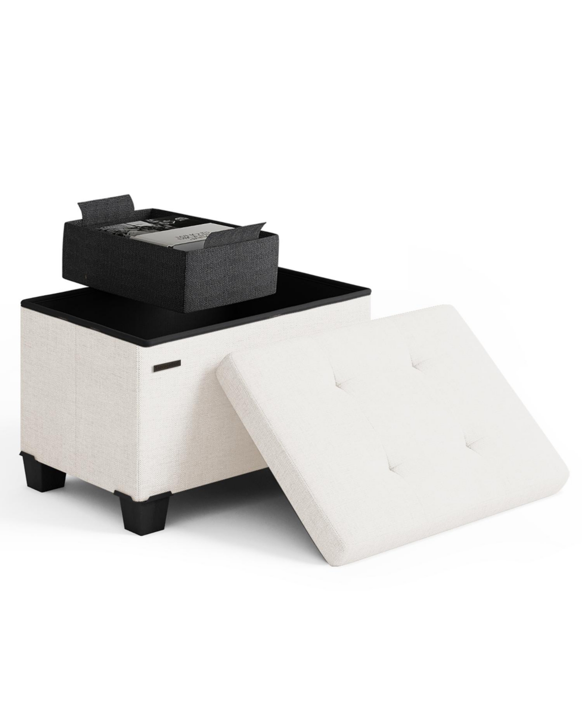 Click here for Nestl 16 Inches Ottoman Storage Bench with Storage... prices