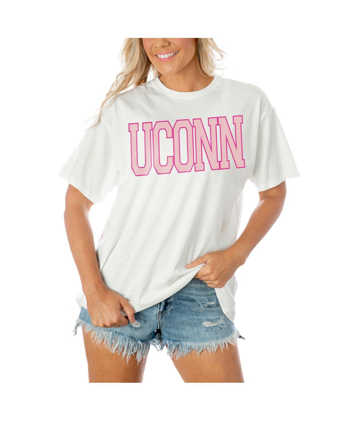 Click here for Gameday Couture Womens White UConn Huskies On Poin... prices