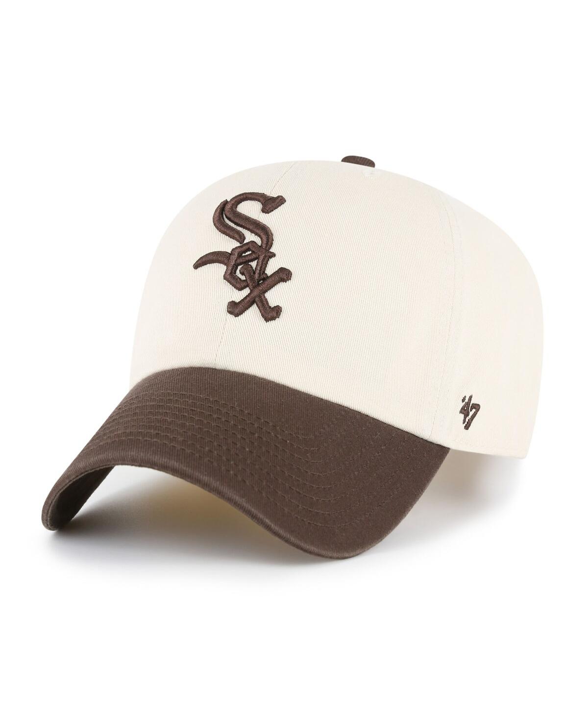 Click here for 47 Brand Mens Natural/Brown Chicago White Sox Two-... prices