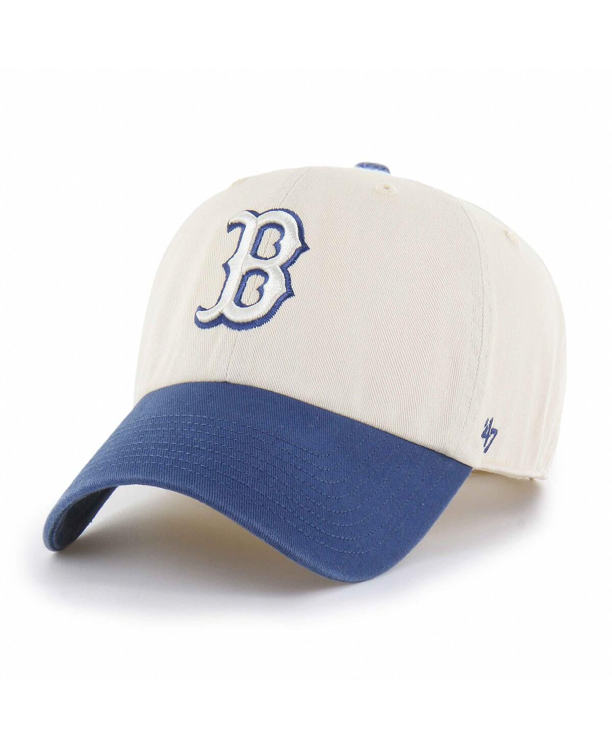 Click here for 47 Brand Mens Natural/Blue Boston Red Sox Two-Tone... prices