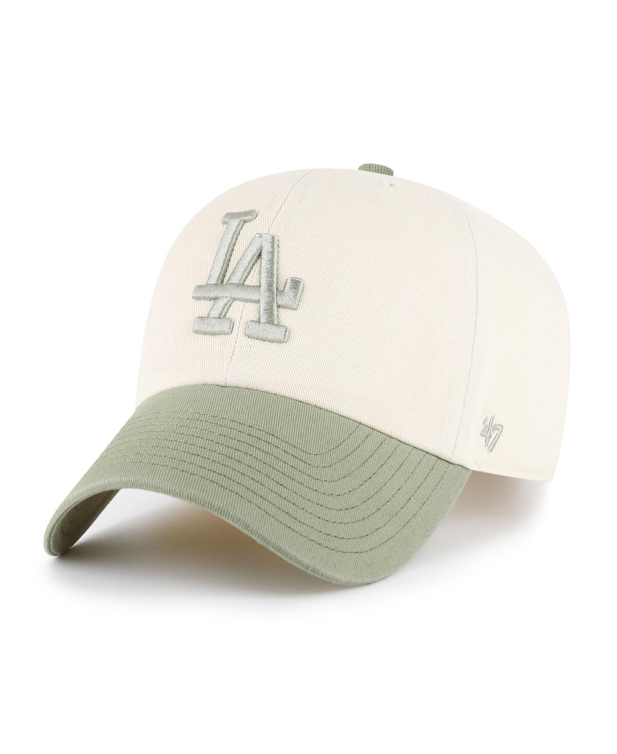 Click here for 47 Brand Mens Natural/Olive Los Angeles Dodgers Tw... prices