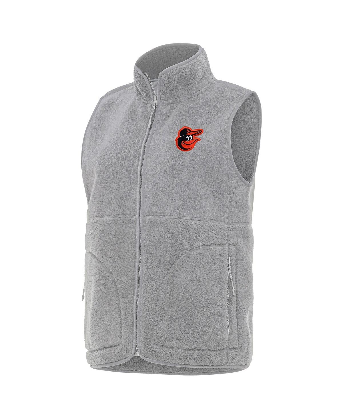 Click here for Antigua Womens Gray Baltimore Orioles Nostalgic Fu... prices