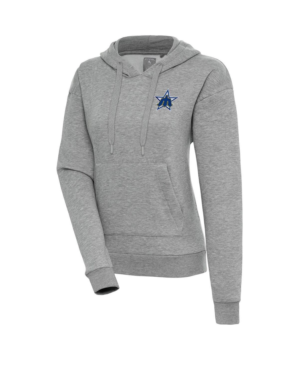 Click here for Antigua Womens Heather Gray Seattle Mariners Coope... prices