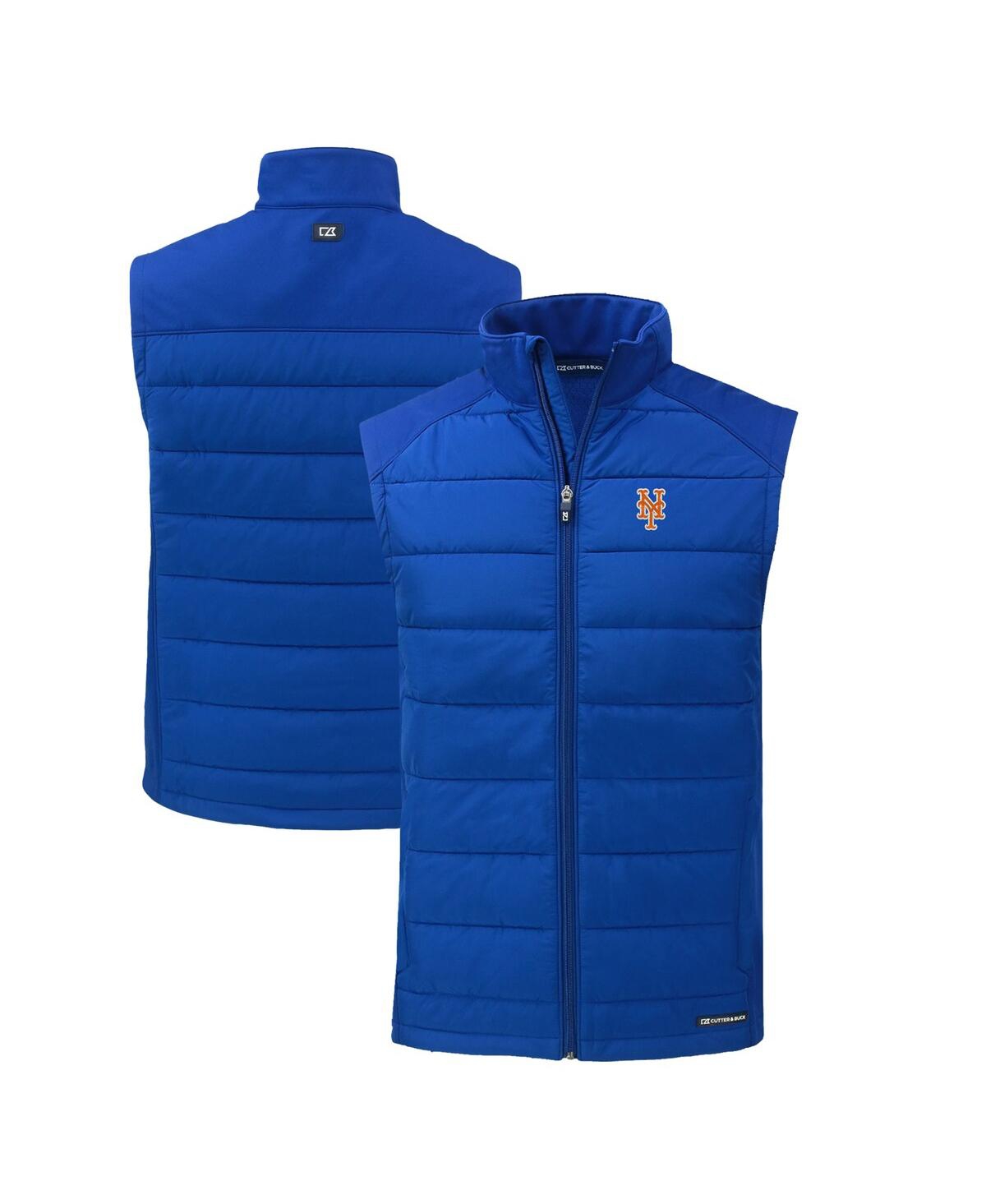 Click here for Cutter & Buck Mens Royal New York Mets Evoke Hybri... prices