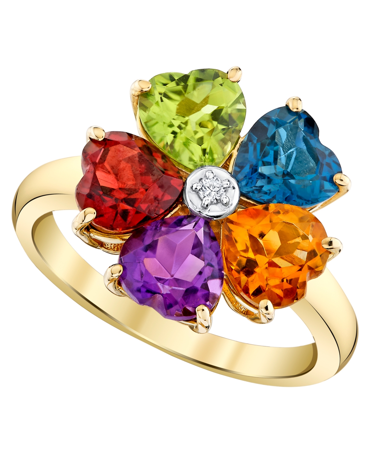 Click here for Macys Multi-Gemstone (4-3/10 ct. t.w.) and Diamond... prices