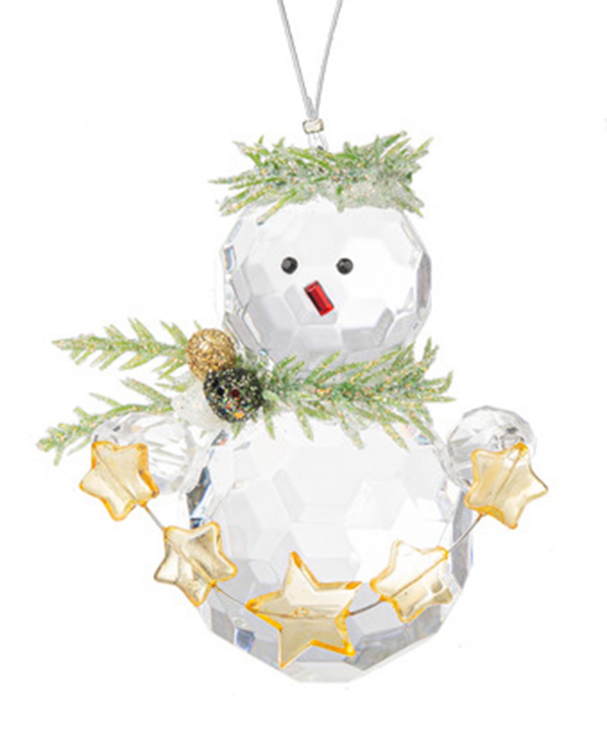 Click here for Ganz Kissing Krystals Teeny Mistletoe Snowman with... prices