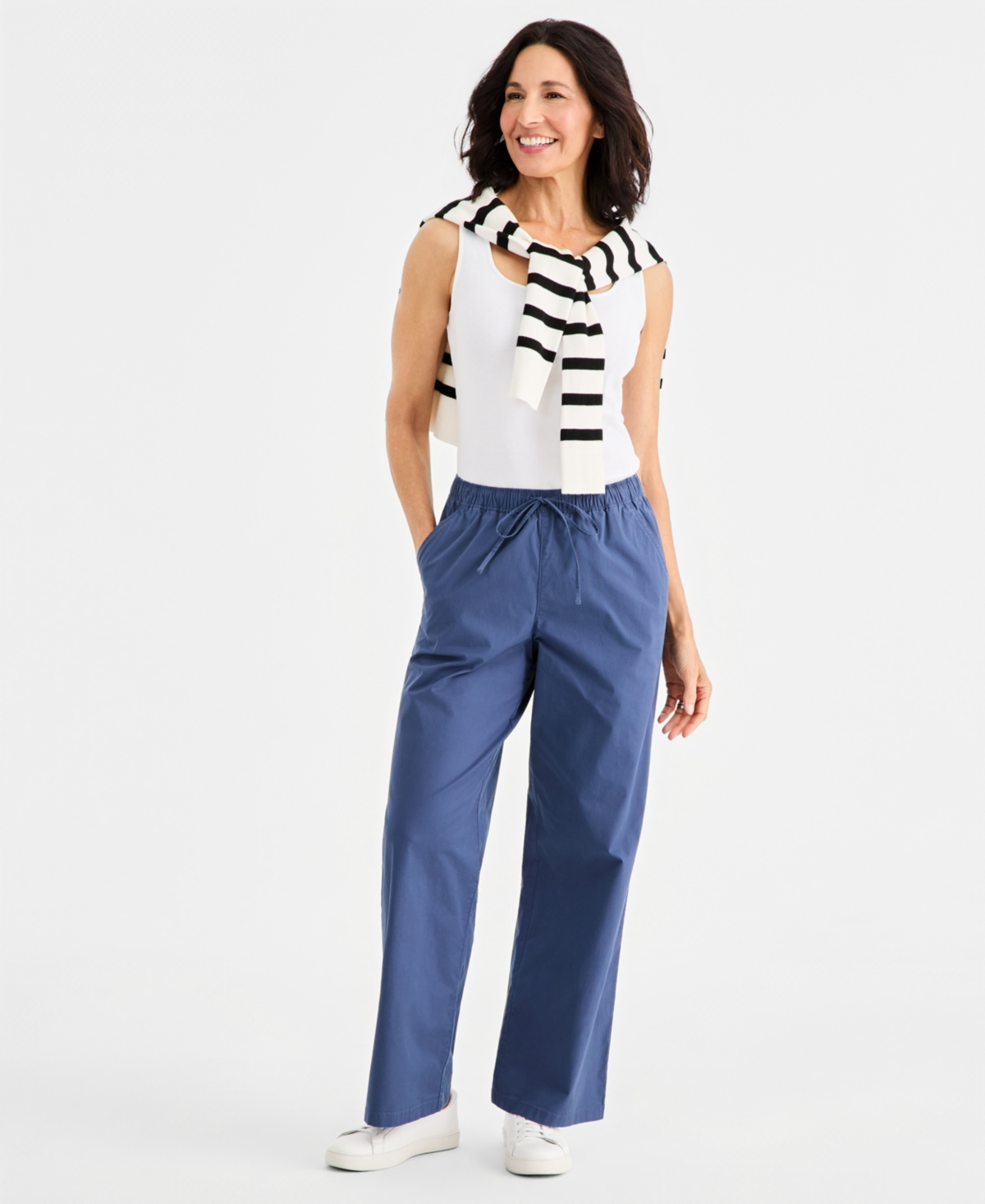 Click here for Style & Co Womens Wide-Leg Pull-On Pants  Macys Ex... prices