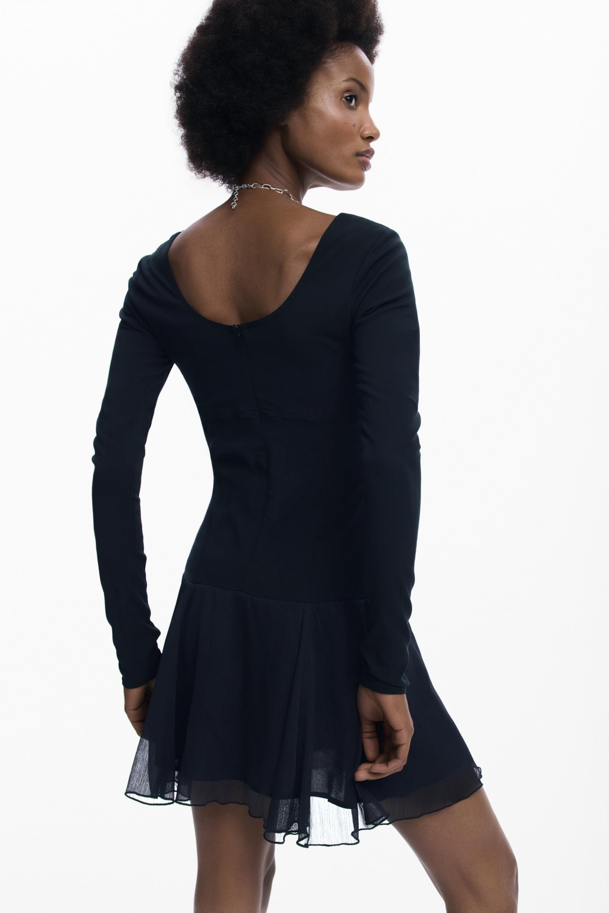 Click here for Desigual Womens Slim orchid dress - Black prices