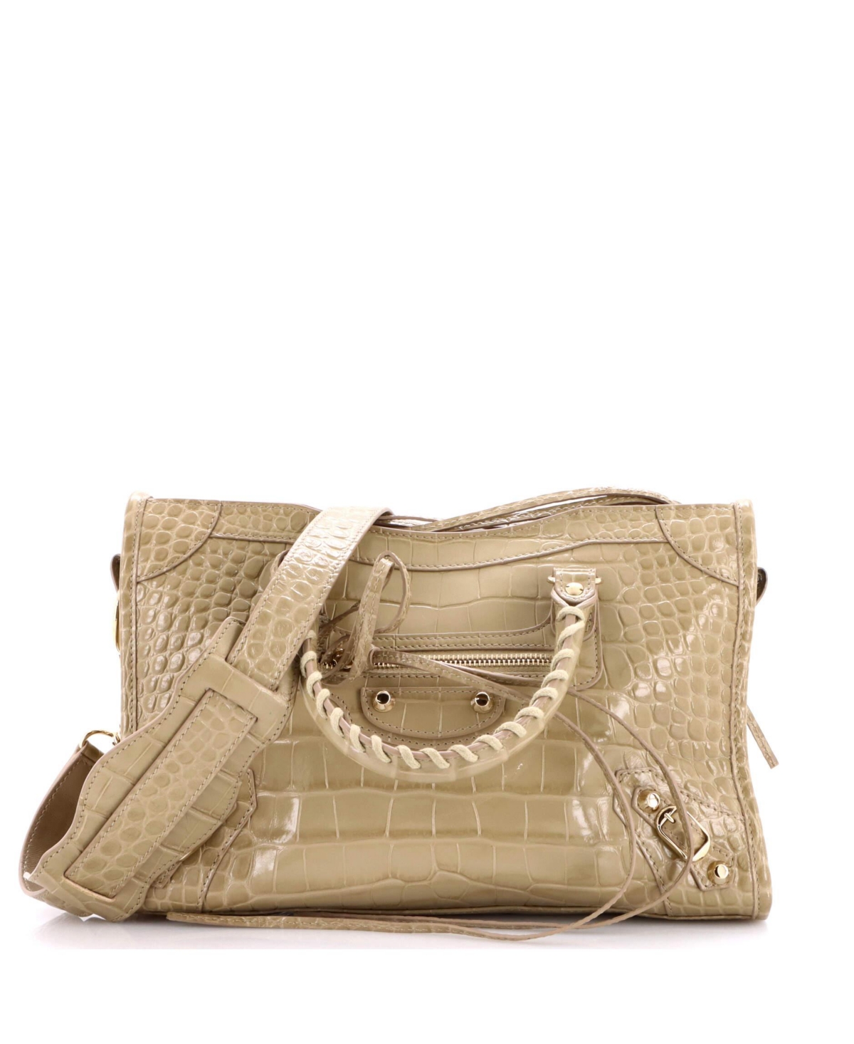 Click here for Pre-Owned Balenciaga Small City Classic Studs Bag... prices