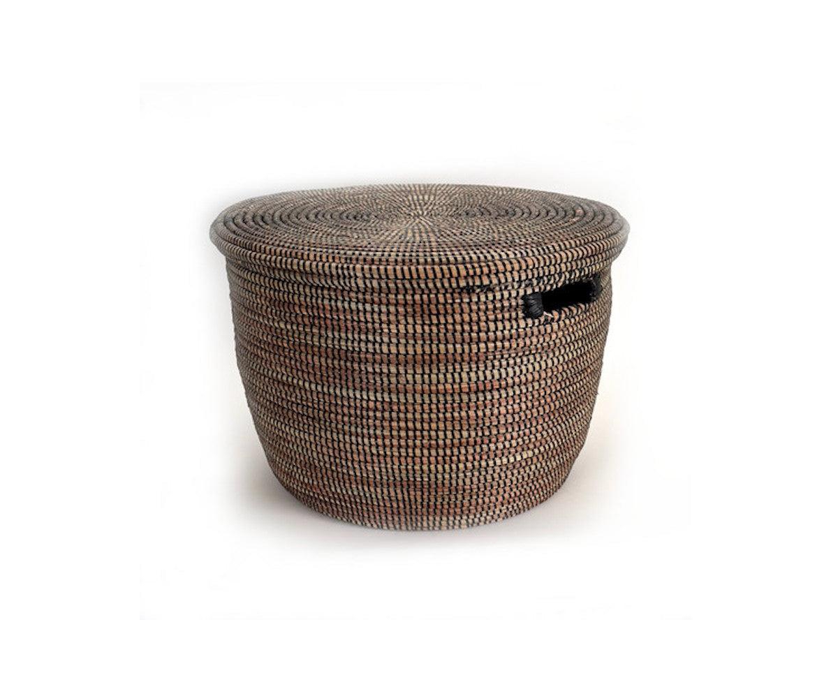 Click here for Mbare  Flat Lid Floor Basket - Black prices
