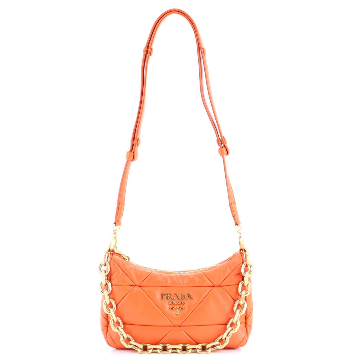 Click here for Pre-Owned Prada System Convertible Shoulder Bag Qu... prices