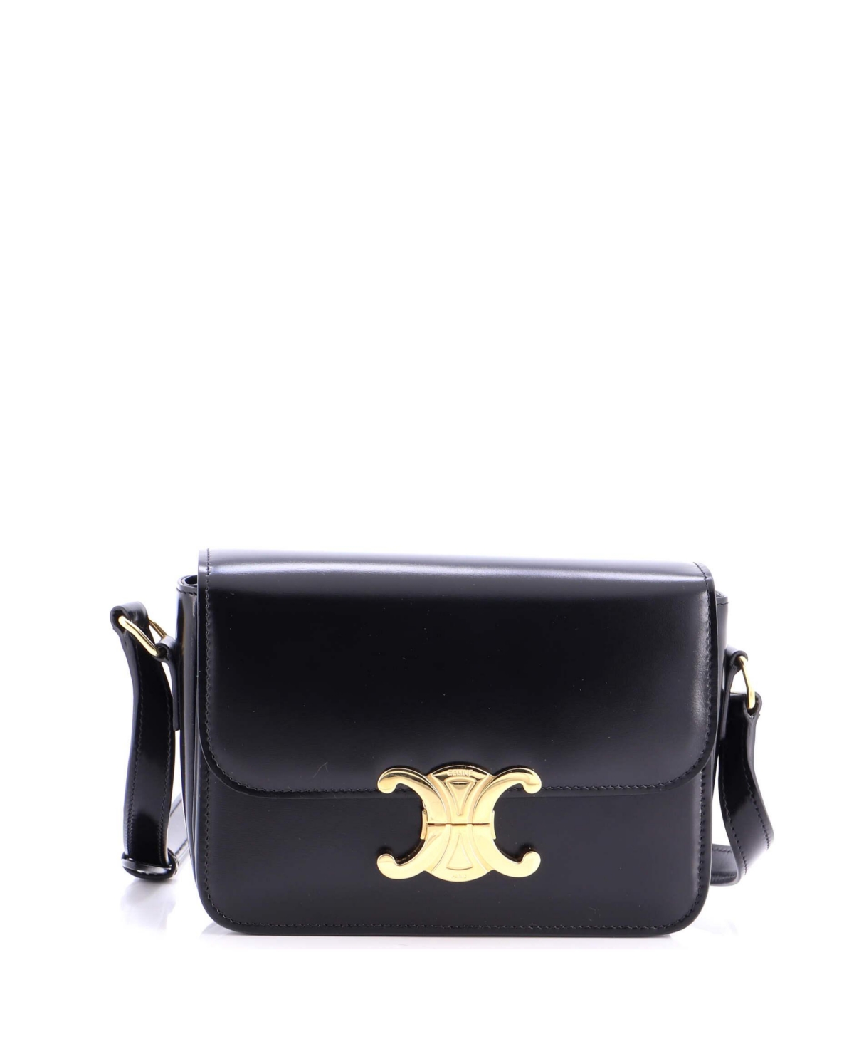 Click here for Pre-Owned Celine Teen Triomphe Shoulder Bag Smooth... prices