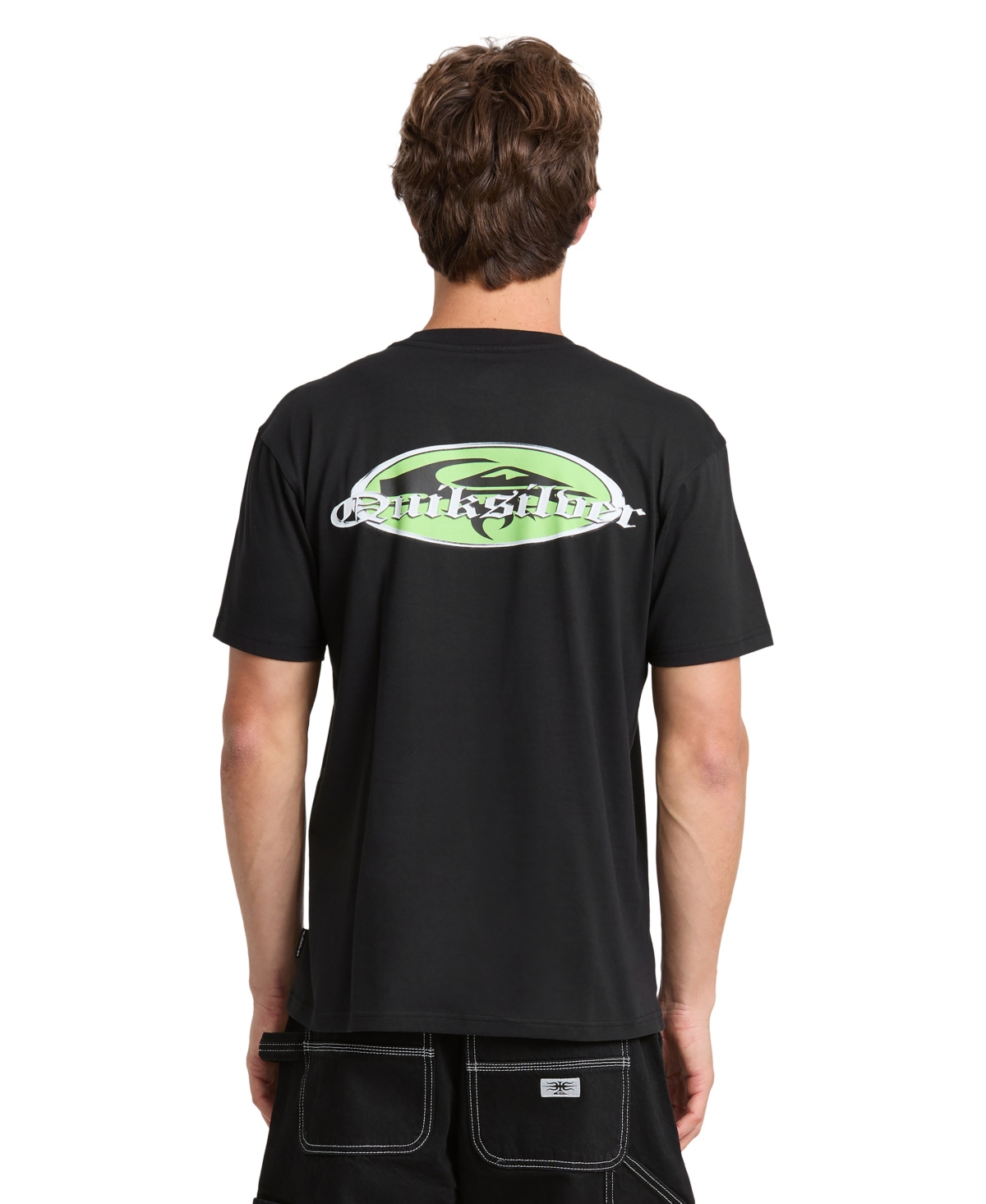 Click here for Quiksilver Mens Crewneck Short-Sleeve T-Shirt - Bl... prices