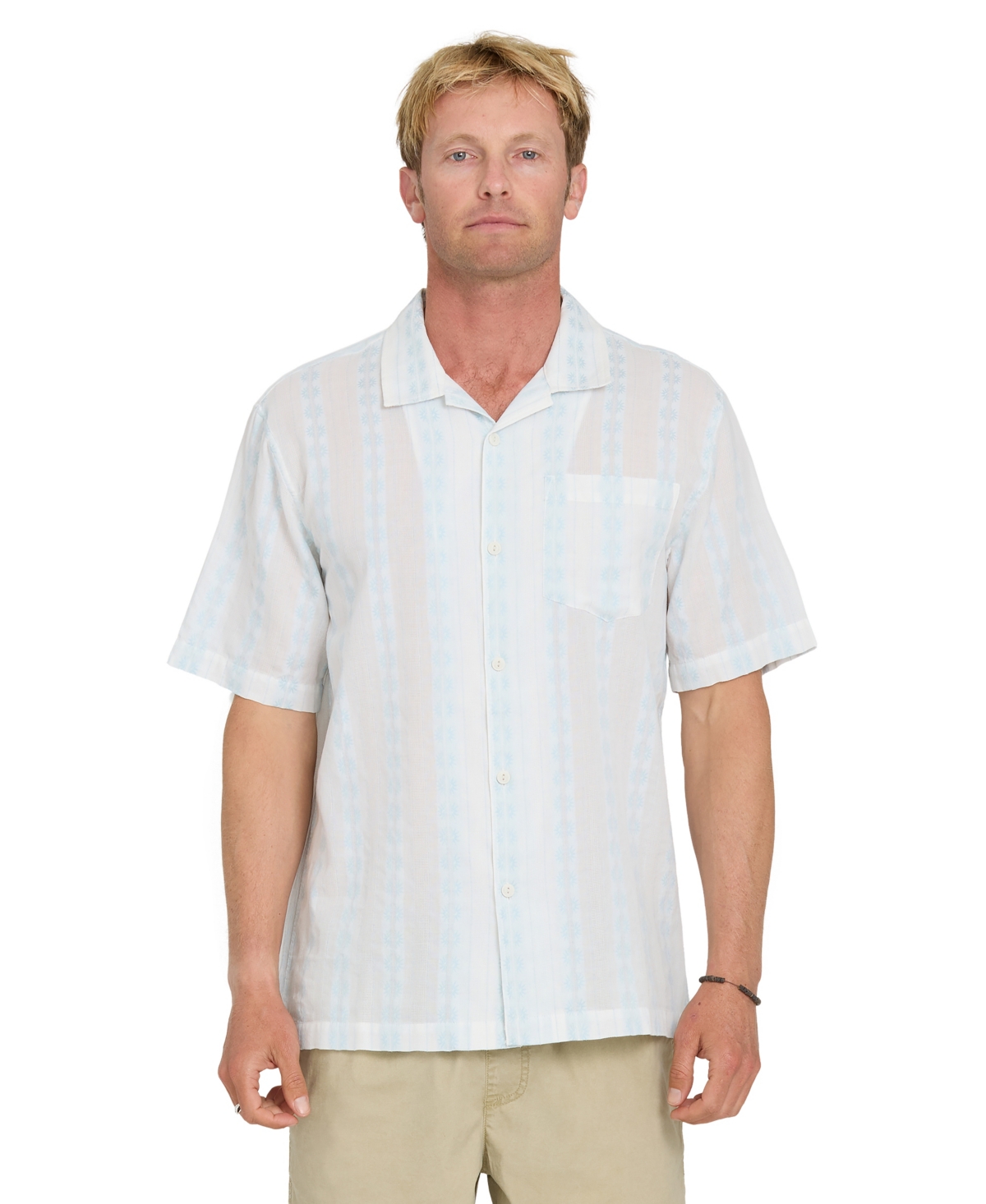 Click here for Quiksilver Mens Short-Sleeve Camp Collar Shirt - W... prices
