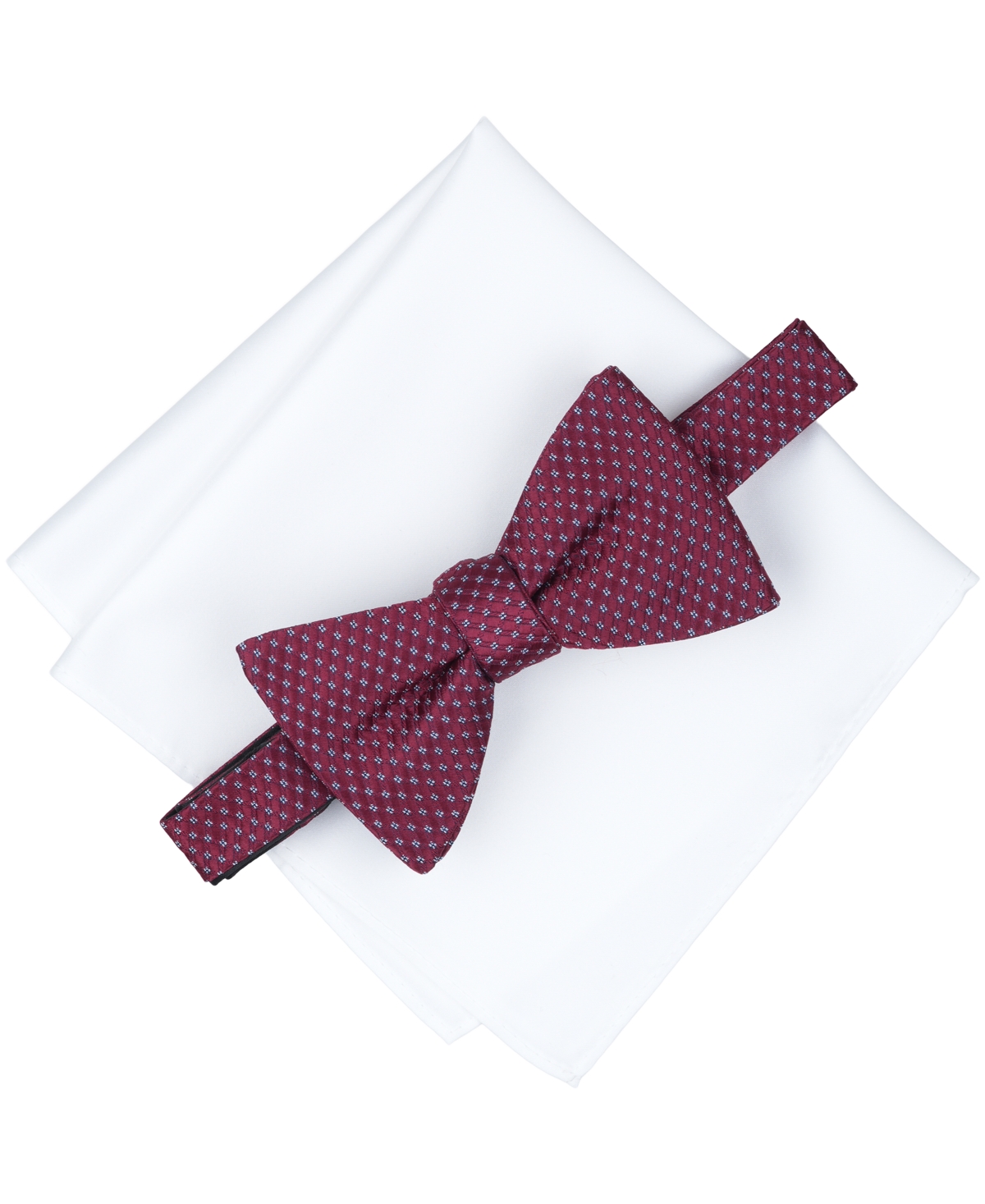 Click here for Alfani Mens Printed Bow Tie and Pocket Square Set... prices