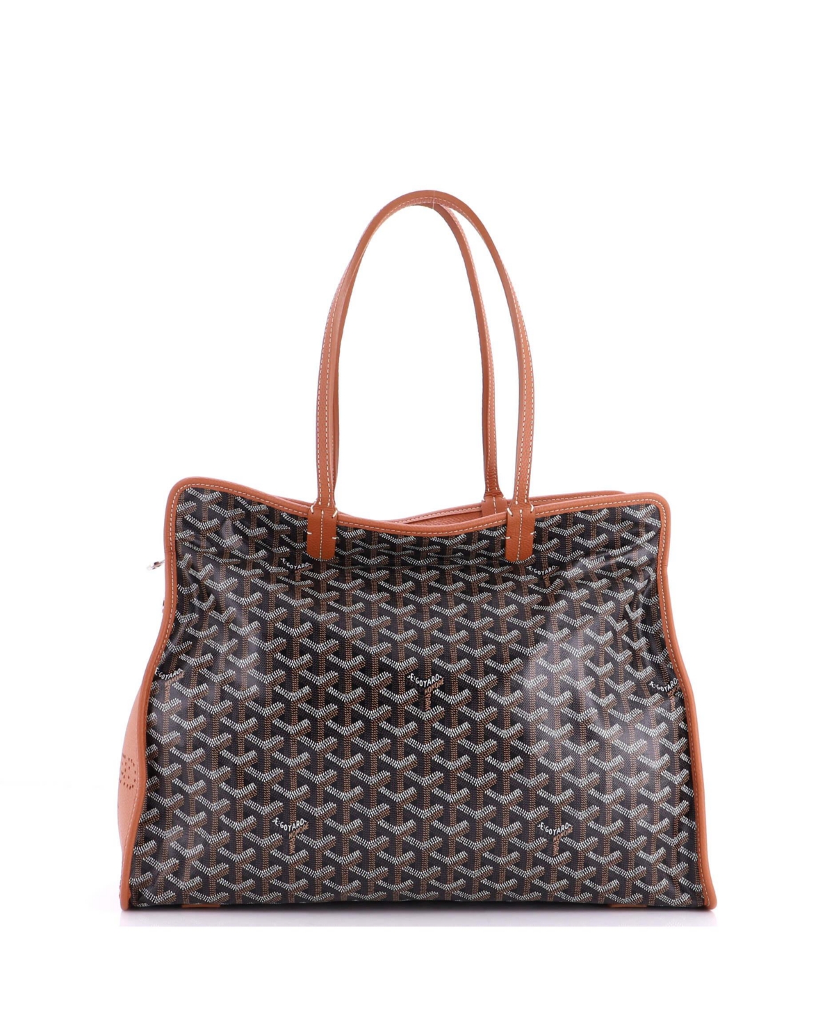 Click here for Pre-Owned Goyard Pm Hardy Pet Carrier Coated Canva... prices