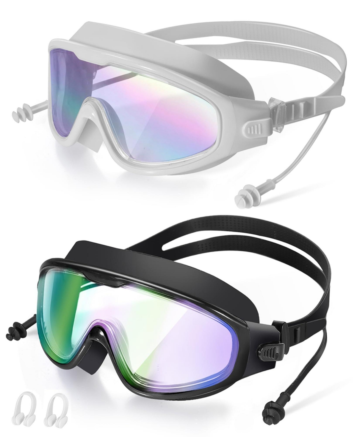 Click here for Gnuadz Swimming Goggles Anti-fog Ear Plugs Nose Cl... prices