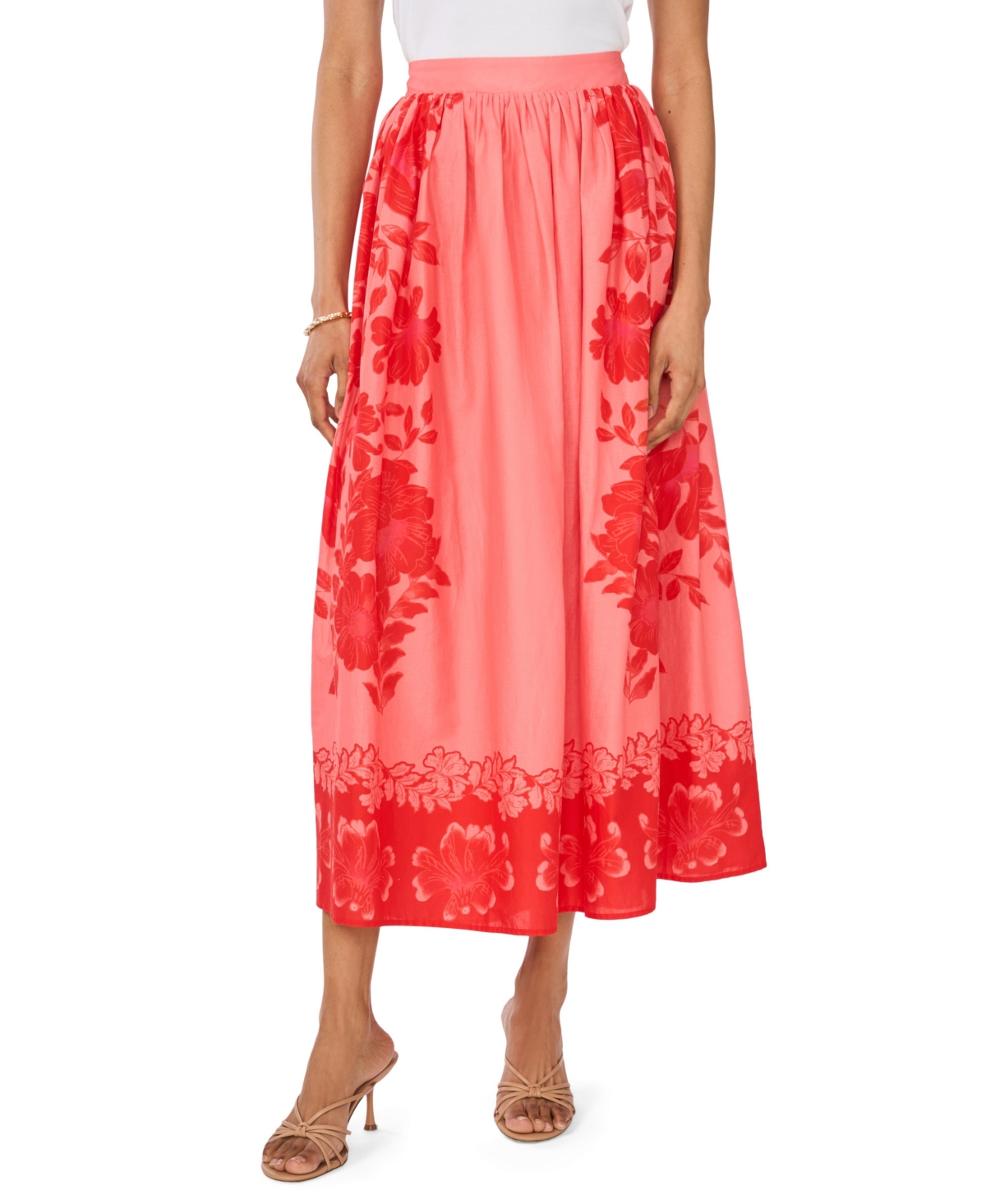 Click here for Vince Camuto Womens Cotton Pull-On Elastic Waist S... prices