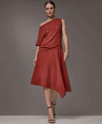 Click here for Donna Karan New York Womens Asymmetric Neck Laser... prices