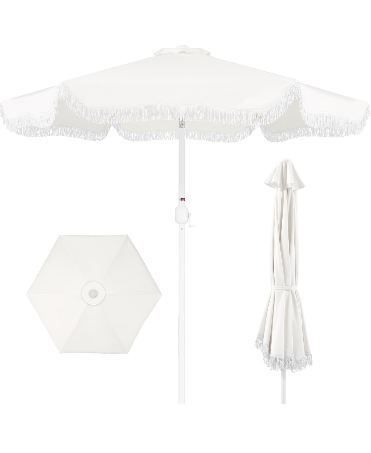 Click here for Best Choice Products 9ft Fringe Market Umbrella â... prices
