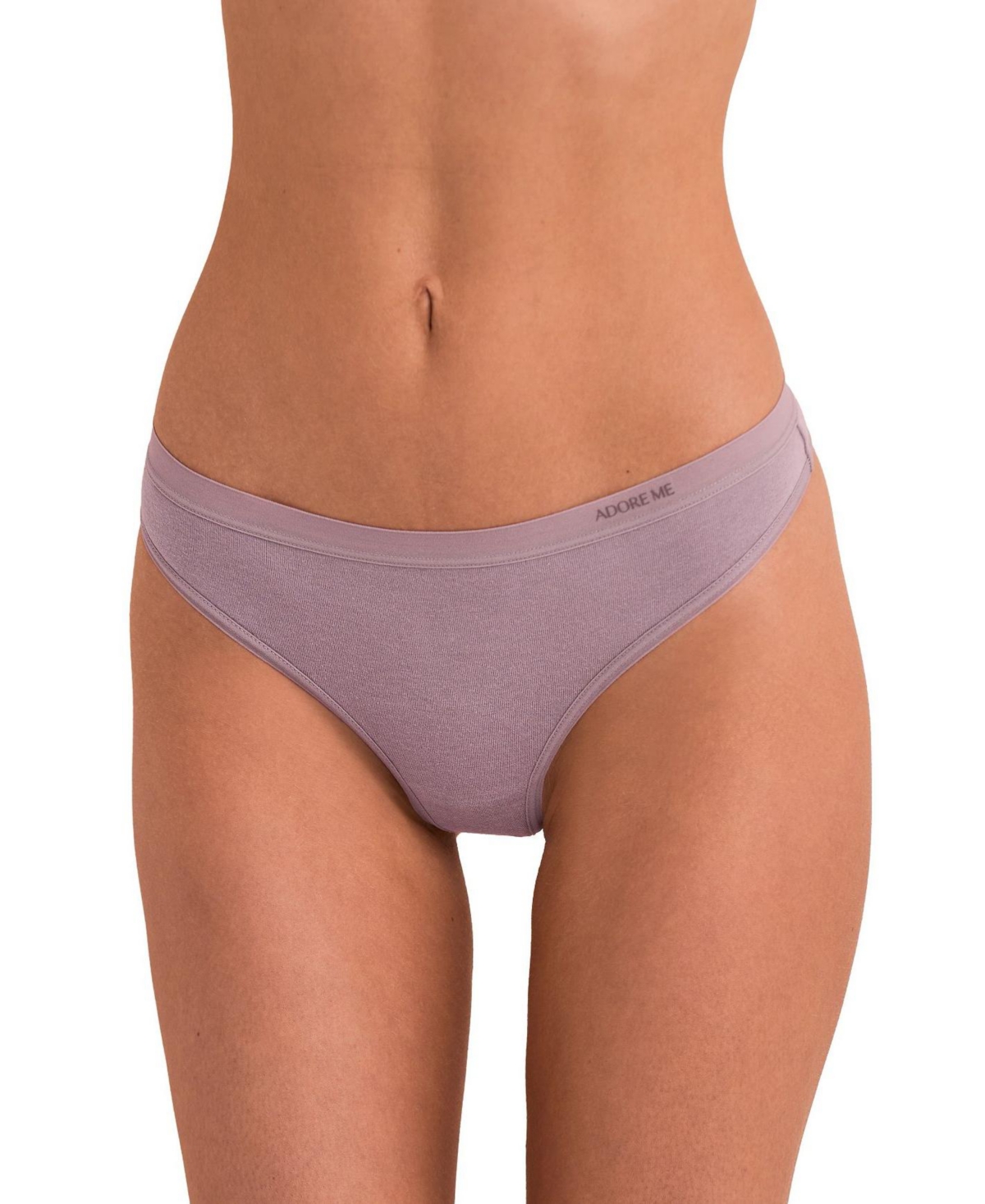 Click here for Adore Me Womens Ezra Thong Panty - Dark purple prices