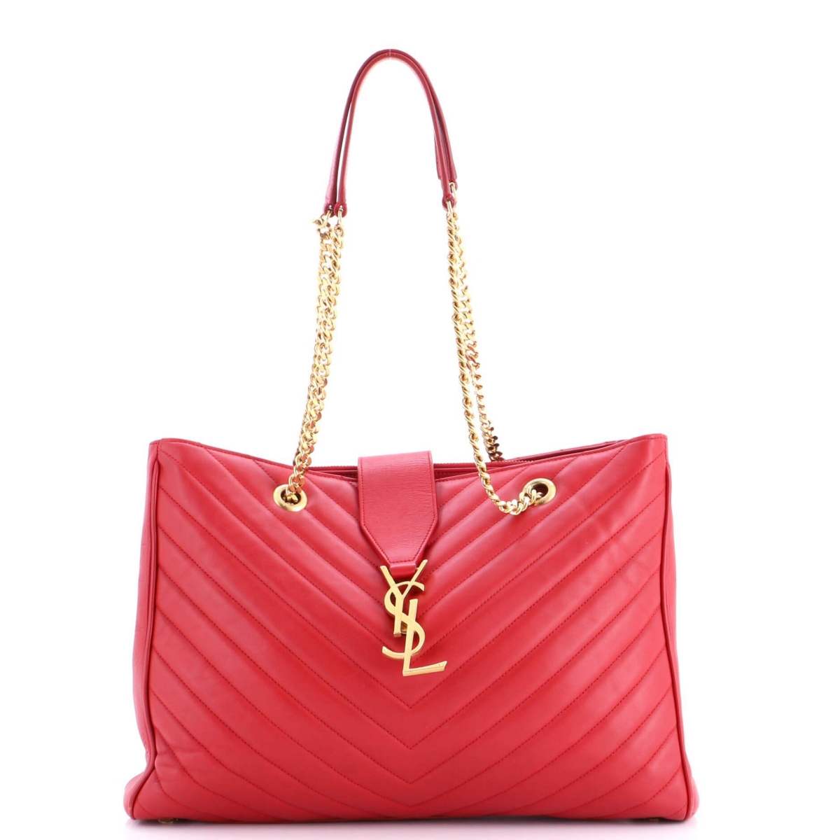 Click here for Pre-Owned Saint Laurent Large Classic Monogram Sho... prices