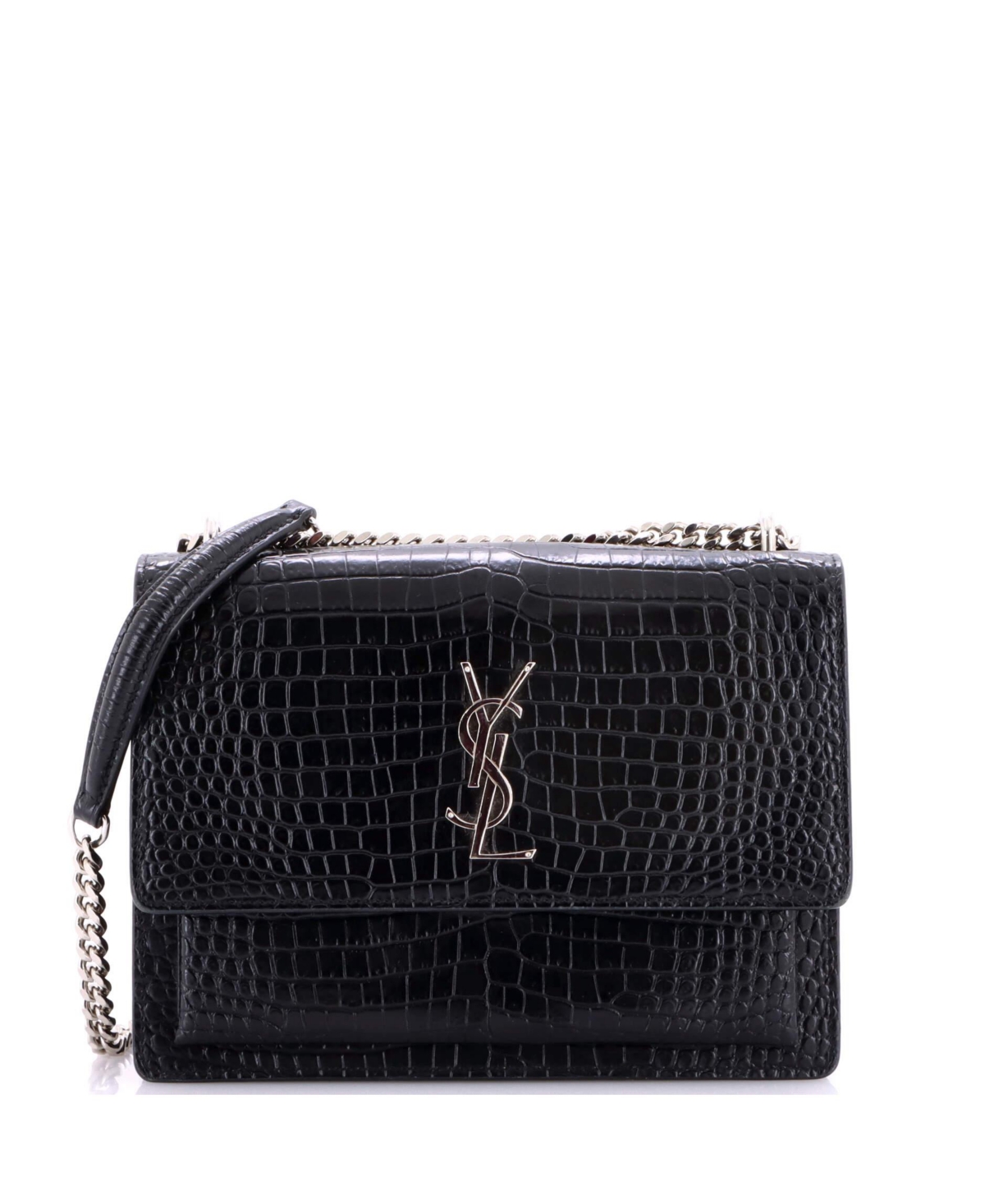 Click here for Pre-Owned Saint Laurent Medium Sunset Crossbody Ba... prices