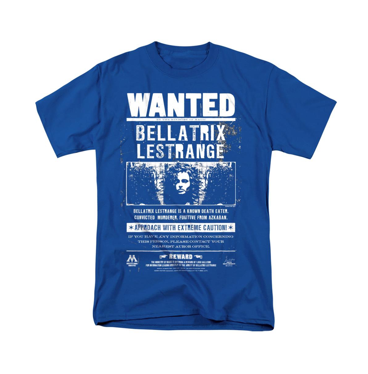Click here for Harry Potter Mens Wanted Bellatrix T Shirt - Royal prices