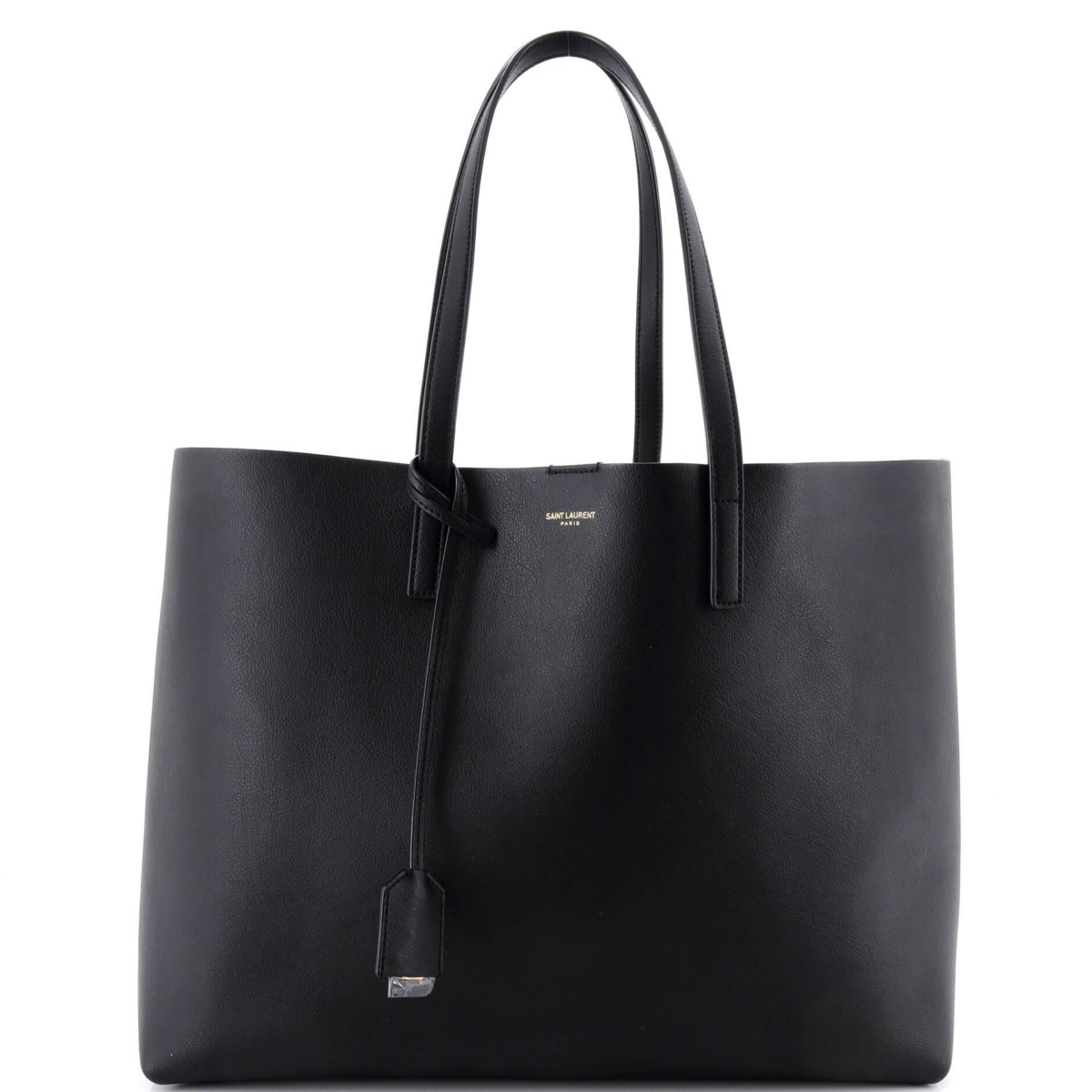 Click here for Pre-Owned Saint Laurent Large Shopper Tote Leather... prices