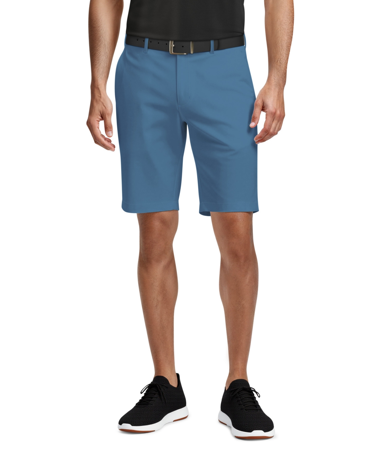Click here for Pga Tour Mens Solid Golf Shorts - Cendre Blue prices