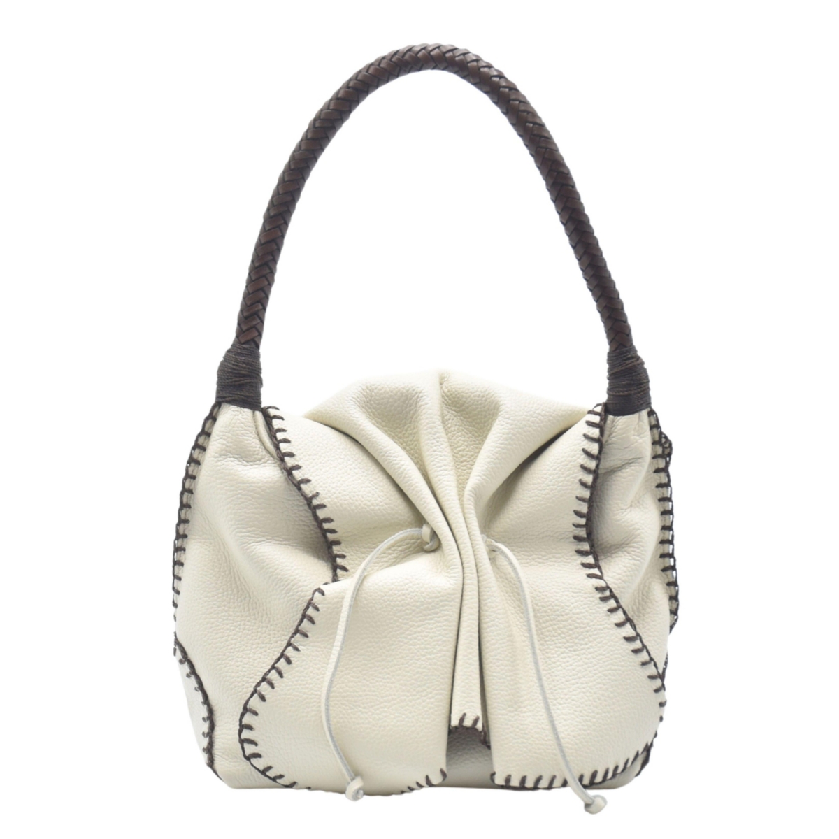 Click here for Carlos Falchi Shoulder Butterfly Leather Bag - Win... prices