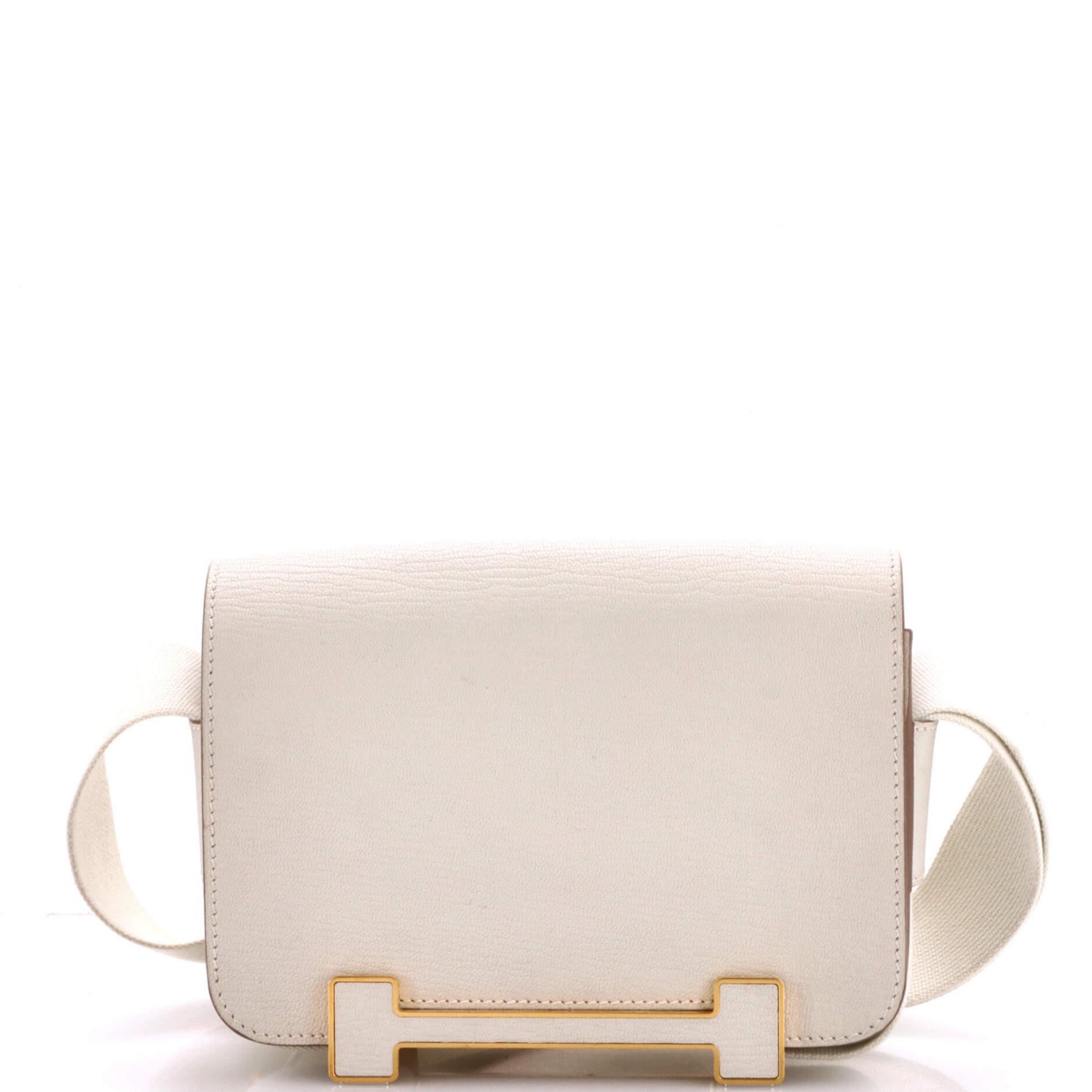 Click here for Pre-Owned HERMES Geta Bag Chevre Mysore - Natural prices
