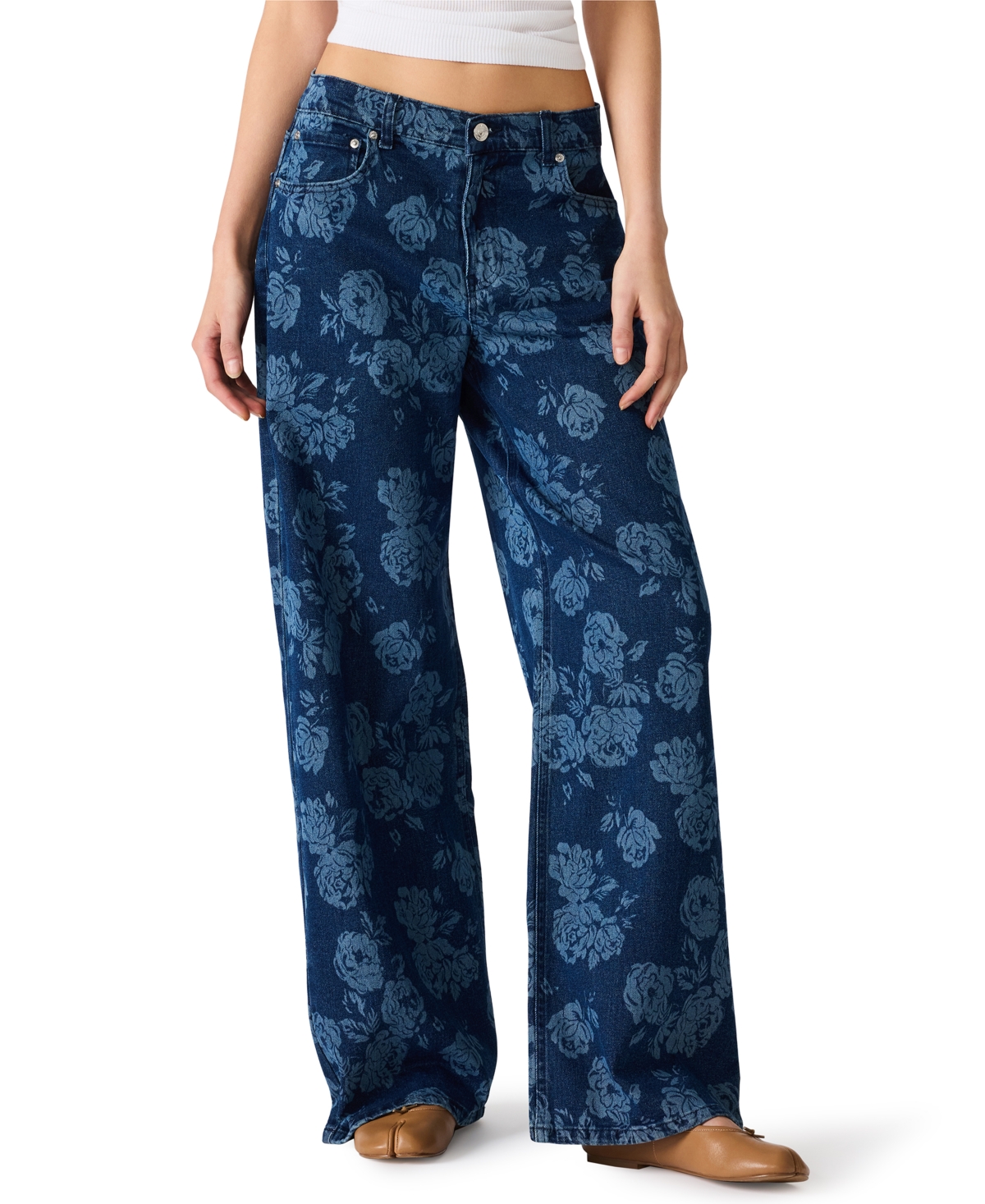 Click here for Steve Madden Womens Jaxon Straight Jeans - Engrave... prices