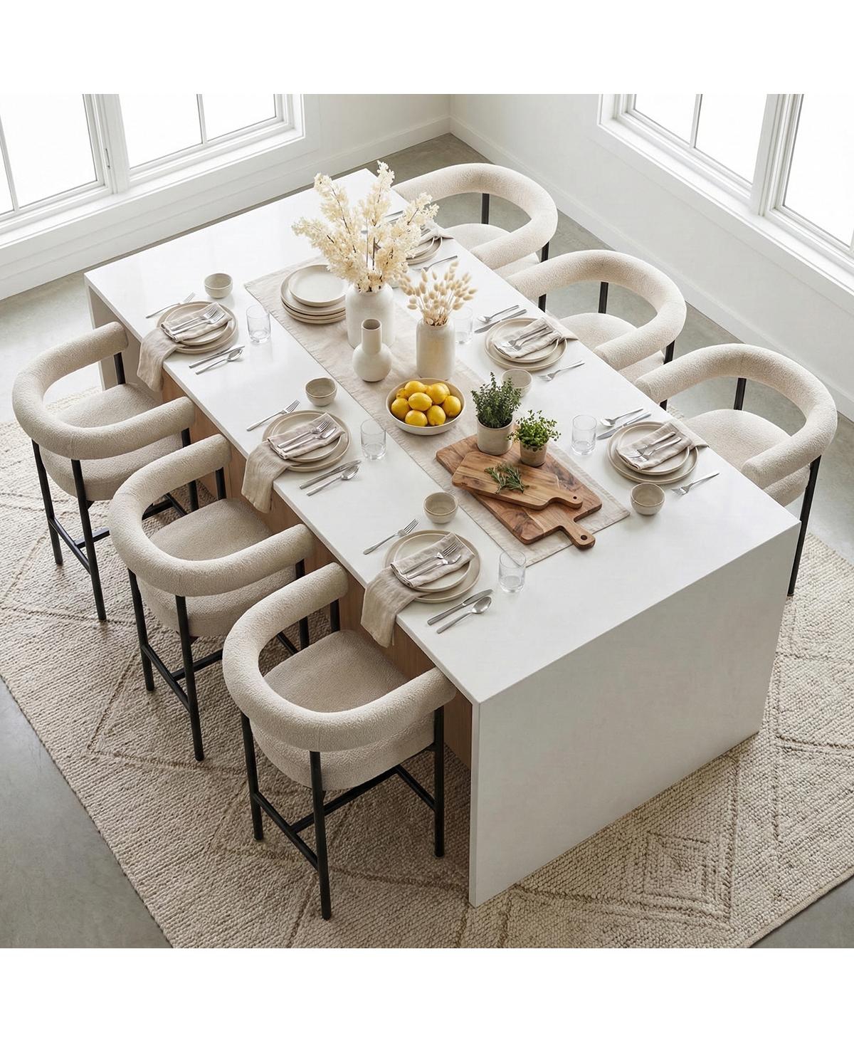 Click here for Maison Boucle 24 Counter Height Stools Set of 6 wi... prices