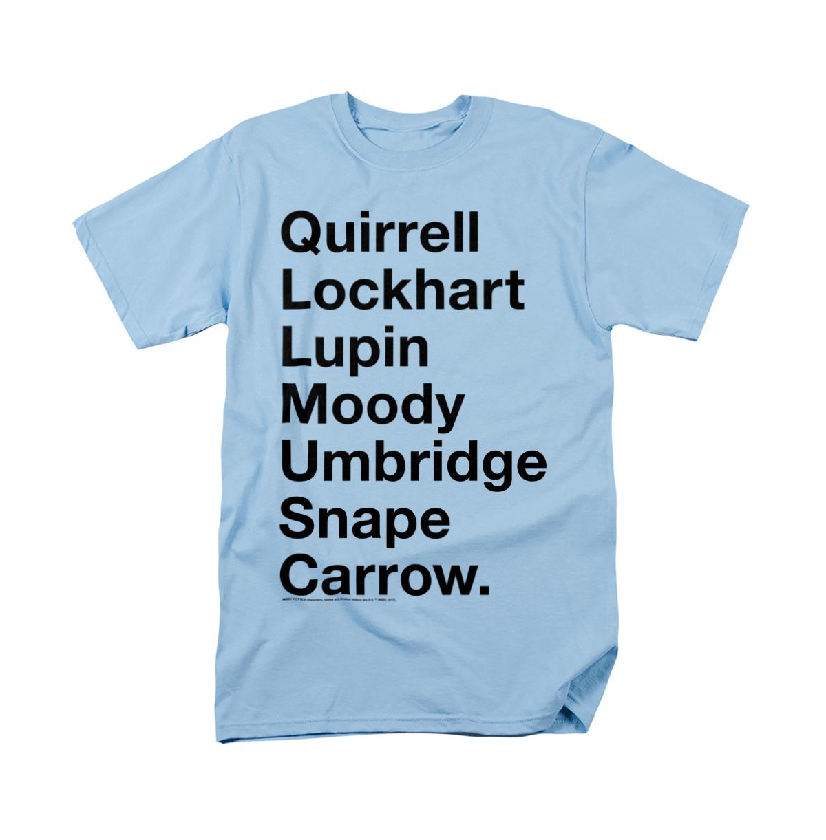 Click here for Harry Potter Mens Professors T Shirt - Light blue prices