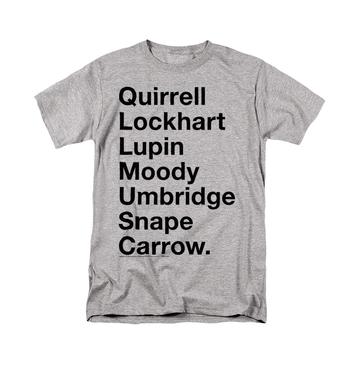 Click here for Harry Potter Mens Professors T Shirt - Athletic he... prices