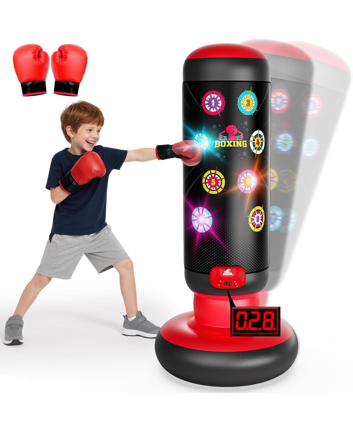 Click here for HopeRock Punching Bag for Kids  Boxing Set with Sc... prices
