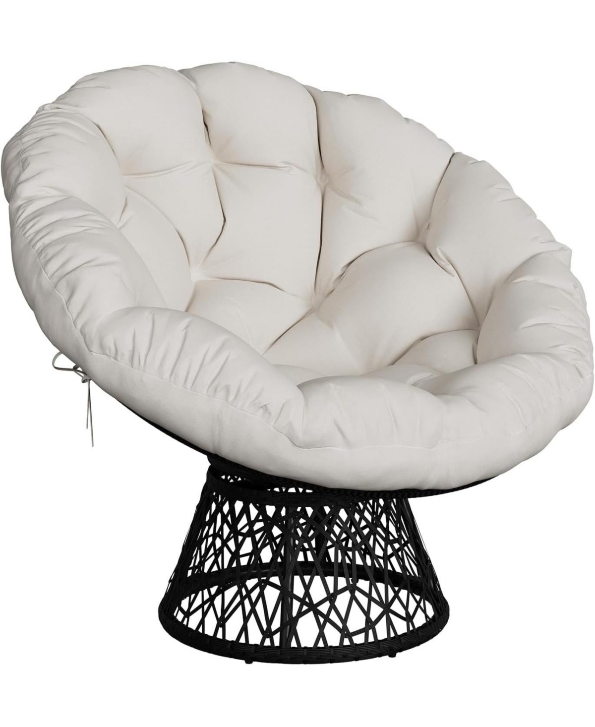 Click here for gaomon 37 Ergonomic Wicker Papasan Chair with Extr... prices