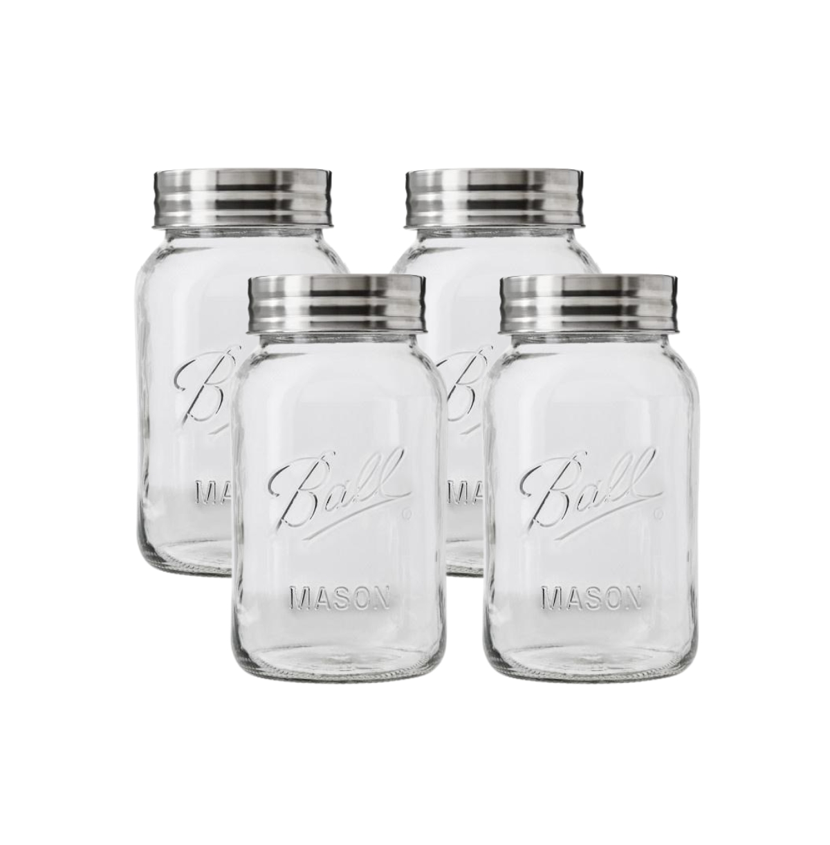Click here for Ball Glass Mason Jar  Regular Mouth  Quart Size (3... prices